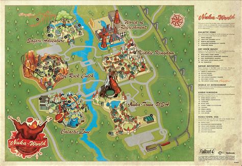 Fallout 4 Nuka World Map Veröffentlicht Survival Sandbox De