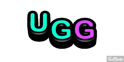 Ugg Brand Animated  Logo Designs