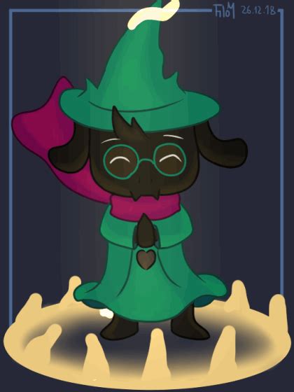 Ralsei Casting Spell By Filomaster On Deviantart