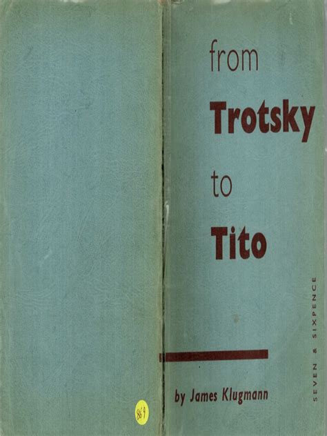 James Klugmann From Trotsky To Tito Pdf