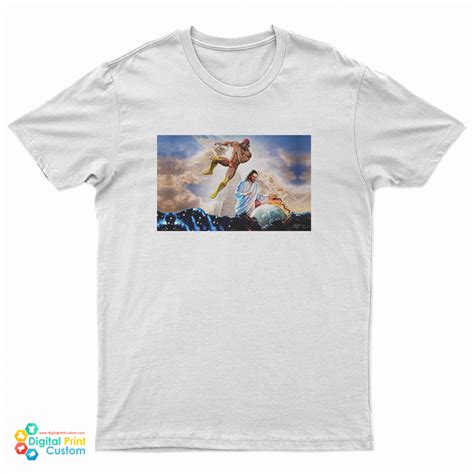 Macho Man Randy Savage Elbow Drop Jesus T Shirt For Unisex