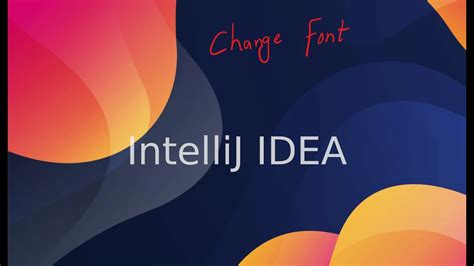 How To Increase Decrease Font Size In Intellij IDEA YouTube
