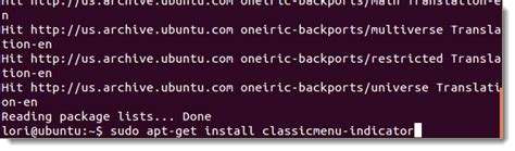How To Install The Classic Gnome Menu In Unity In Ubuntu