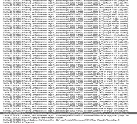 Error In Hex File Verification 错误 Zigbee 和 Thread 论坛 Zigbee 和 Thread E2e™ 设计支持