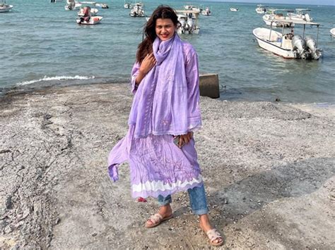 Stylish Clicks Of Hebah Patel At Beach