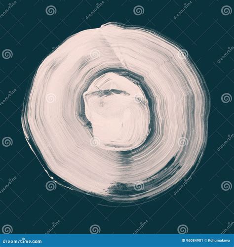 白色织地不很细丙烯酸酯的圈子 在蓝色被遮蔽的云杉的背景的水彩污点 库存例证 插画 包括有 查出 代理 96084901