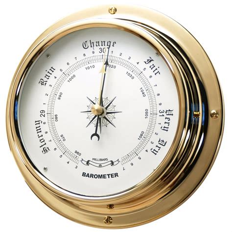 Brass Analog Barometer At ₹ 1000piece Measuring Instruments In Pune Id 23141069955