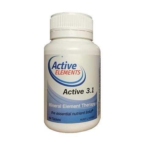 Active Elements Active 31 Mineral Formula