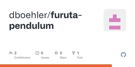 Github Dboehlerfuruta Pendulum