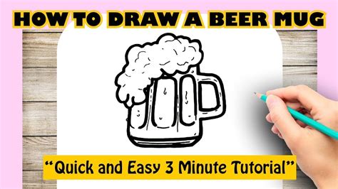 Beer Mug Drawing