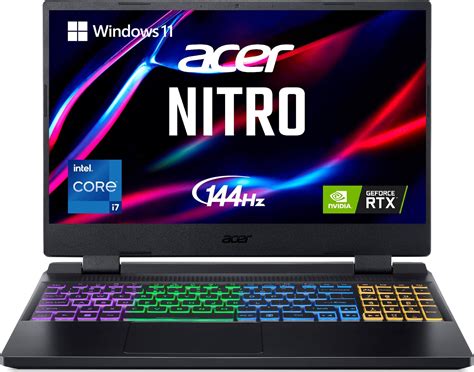 Acer Nitro Gaming Laptop Intel Core I H Processor GB GB SSD NVIDIA GeForce RTX