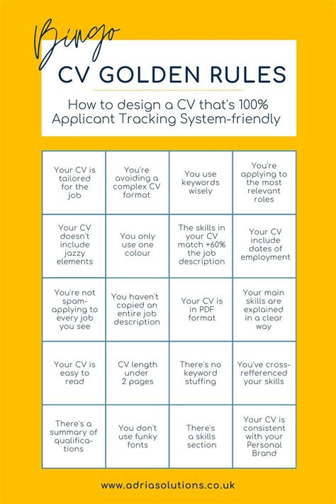 How To Get Your Cv Past An Applicant Tracking System Artofit