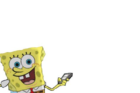 Spongebob With His Remote Control By Brandoncockburn On Deviantart