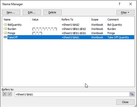 How To Delete Defined Names And Table Names In Microsoft Excel