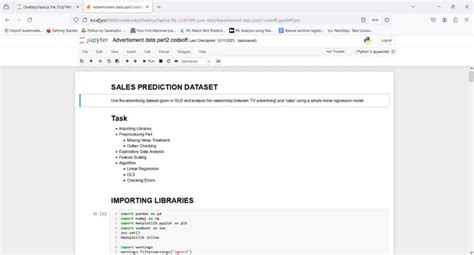 Mohini Goyal On Linkedin Datascience Dataanalyst Salesprediction