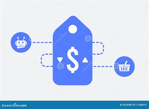 Ai Pricing Optimization Concept Ai Driven Online Dynamic Pricing Intelligence Icon Artificial
