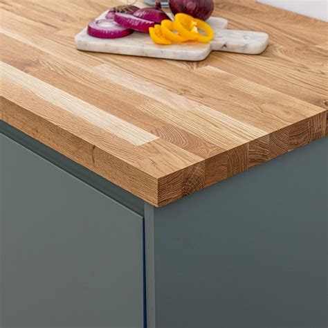 Rustic Kitchen Oak Countertop