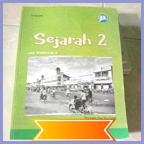 jual [nzb] buku sma kelas 11 sejarah 2 tri karunia penerbit quadra