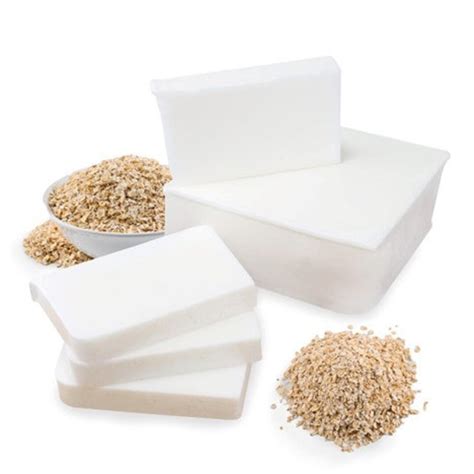 Melt And Pour Soap Making Base White Fragrance Free With Oatmeal 5