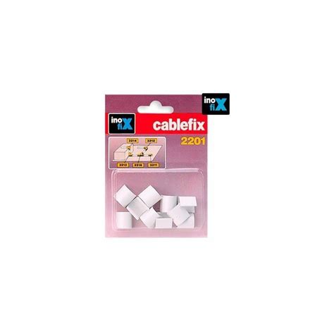 Enlaces Recto Para Cablefix 2201 Blister 10 Unid Inofix