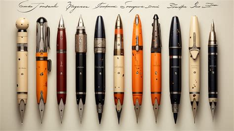 Beyond The Ballpoint Exploring Different Types Of Fountain Pen Nibs