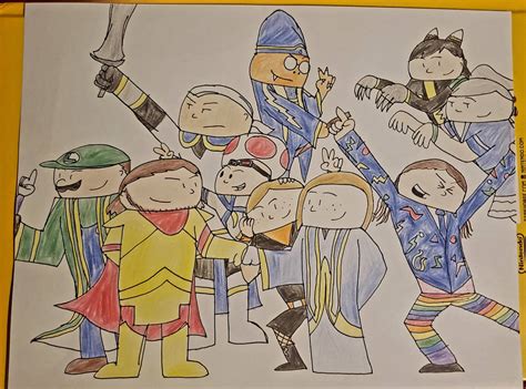 My Miitopia Team By Inklingmain On Deviantart