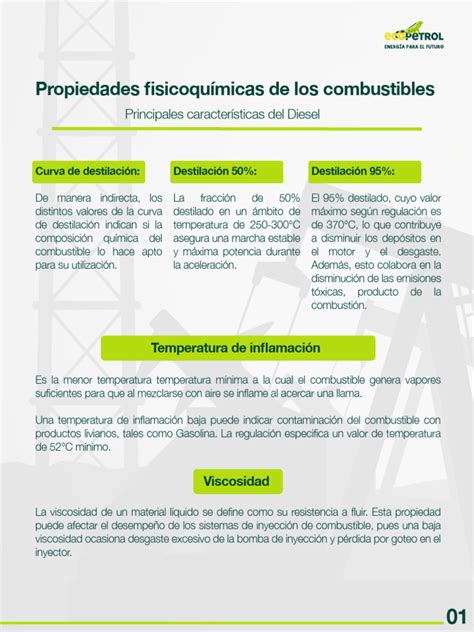 3 Propiedades Fisicoquímicas De Los Combustibles Pdf Combustible