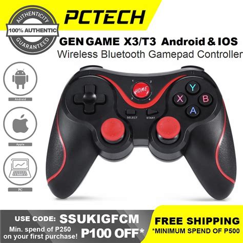 X Wireless Bluetooth Gamepad Controller For Android And IOS Shopee Philippines