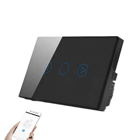 Smart Wi Fi Zigbee Switch 10 A Dual 120 Mm X 72 Mm Compatibles With Tuya App Gaotek Gao Tek