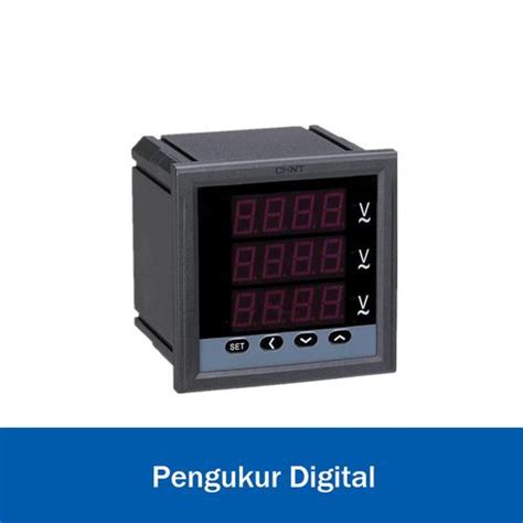 Promo Chint Power Meter Chint Multi Fungsi Multifunction Ampere Volt Hz Meter Digital 1phase