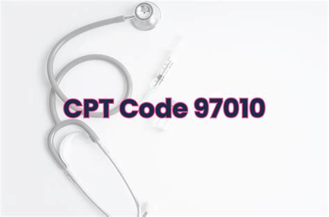 Cpt Code 97026 Infrared Therapy Billing And Documentation Guide