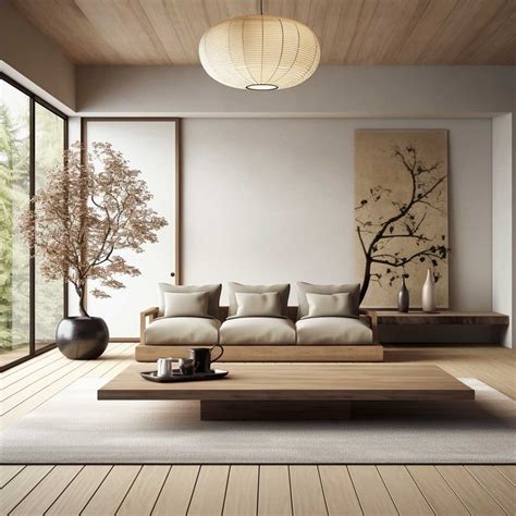 How To Create A Tranquil Japanese Living Room Design • 333 Images