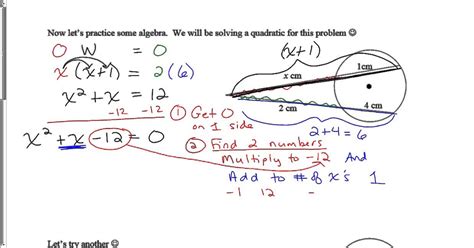 Chords Secant Segments And Tangent Segments Youtube