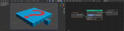 Uv Texture Over Geometry Nodes Array Blender Stack Exchange