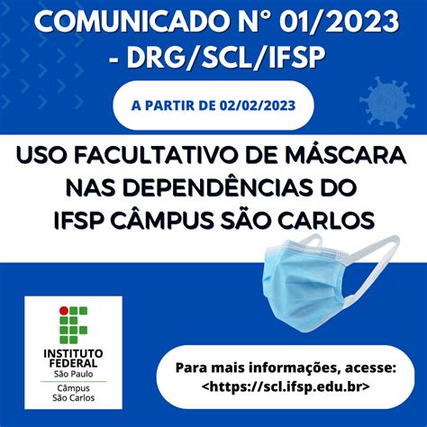 Comunicado Nº 0012023 Uso De MÁscara Facultativo