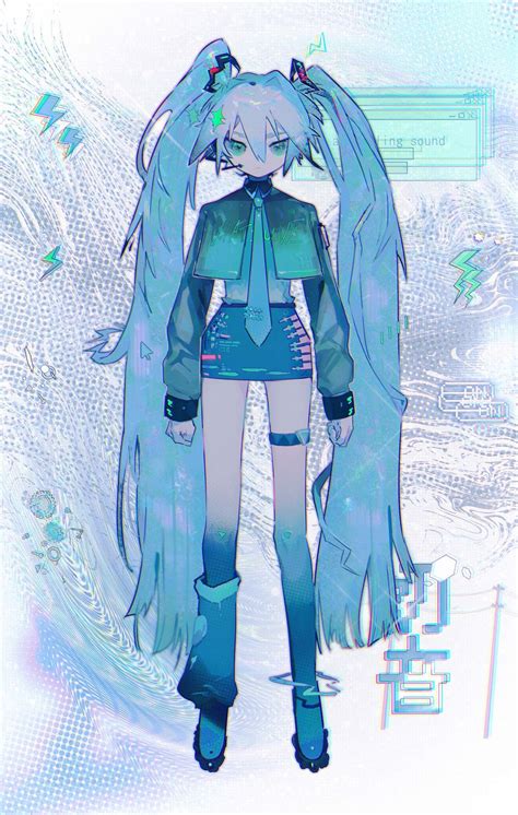 Hatsune Miku Vocaloid Drawn By Mawarusanso Danbooru