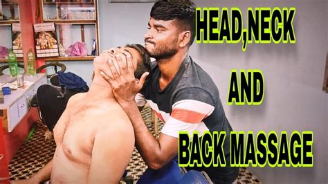 Head Neck And Back Massage Master Rajen Rakesh Youtube