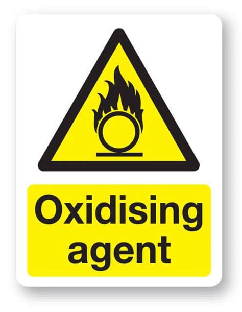 Oxidising Agent Sign Farm Signs