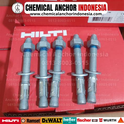Cara Pasang Dynabolt Chemical Anchor Indonesia