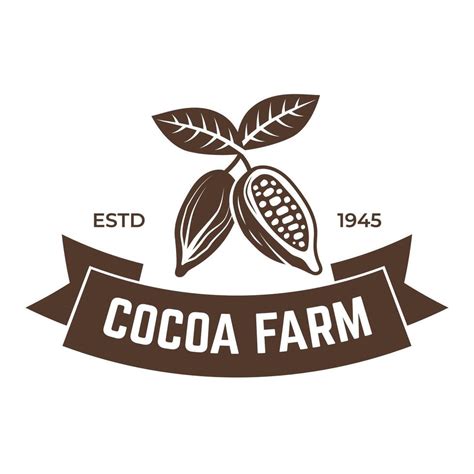 Cocoa Farm Logo Illustration 50778471 Vector Art At Vecteezy