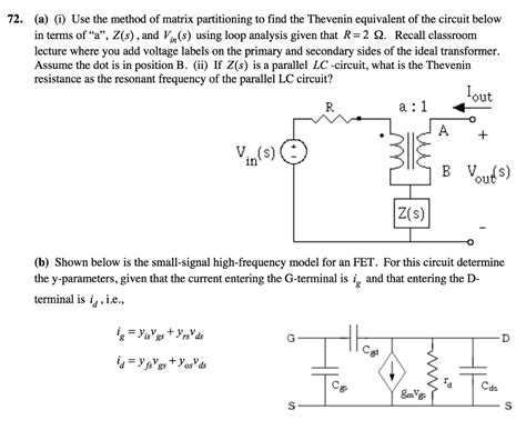 Solved 72 A I Use The Method Of Matrix Partitioning To