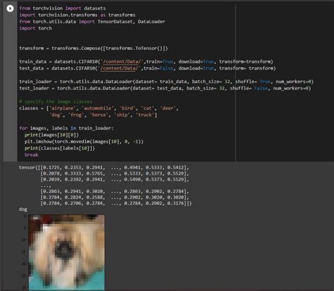 Data In Cifar10 Dataset Torchvisiondatasets Shown As Decimal Values Vision Pytorch Forums