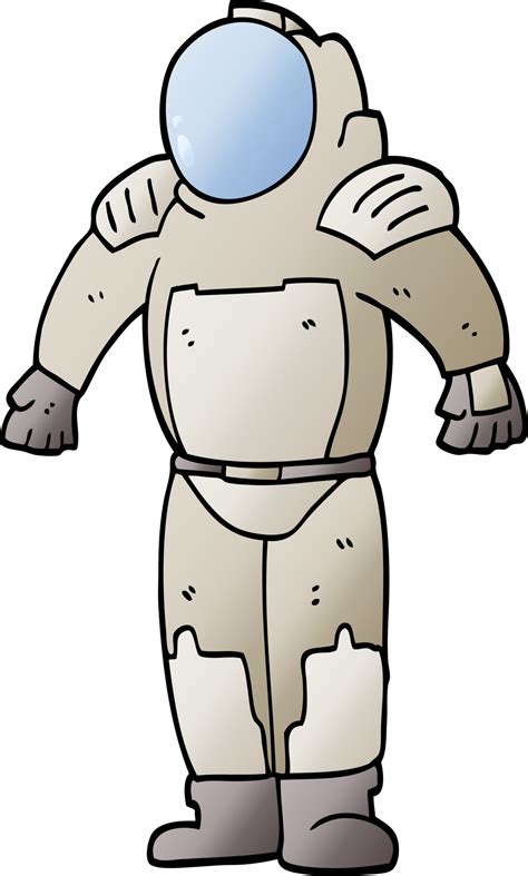 Gradient Illustration Cartoon Space Man 44978996 Png