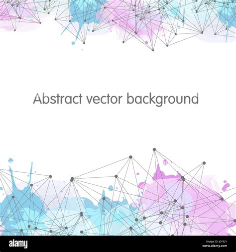 Abstract Connection Background Background For Header Poster Science