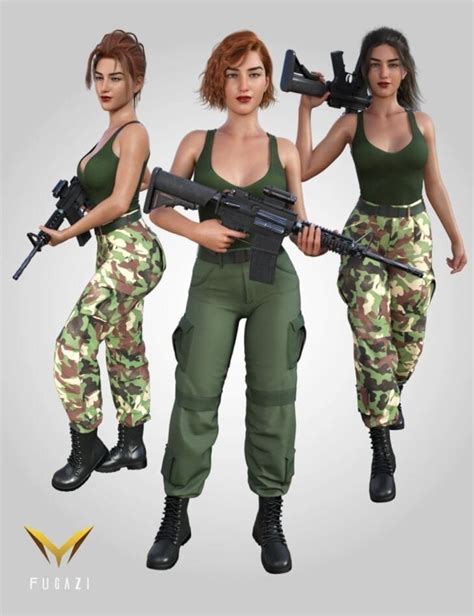 Fg Military Poses Daz 3d And Poser