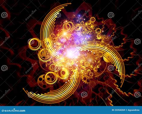 Directional Process Stock Illustration Illustration Of Yellow 23354269