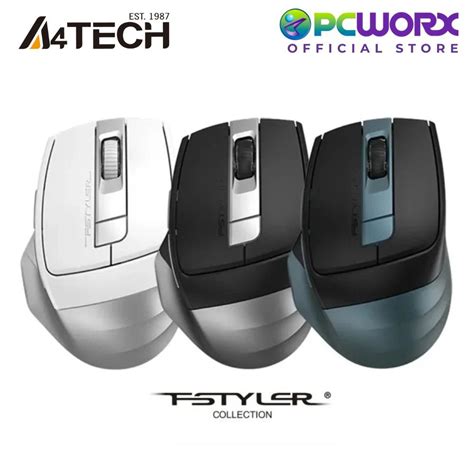 A4tech Fstyler FG30S FB35 Dual Model Rechargeable Silent Wireless Mouse Shopee Philippines