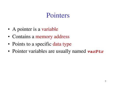 Csi 121 Structured Programming Language Lecture 16 Pointers Ppt Download
