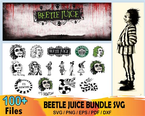 100 Beetlejuice Svg Bundle Horror Movie Svg Horror Svg Inspire Uplift