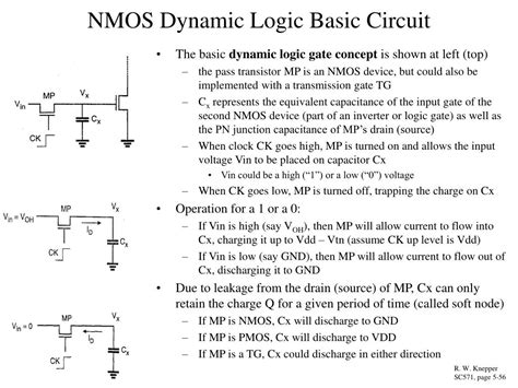 Ppt Dynamic Logic Circuits Powerpoint Presentation Free Download